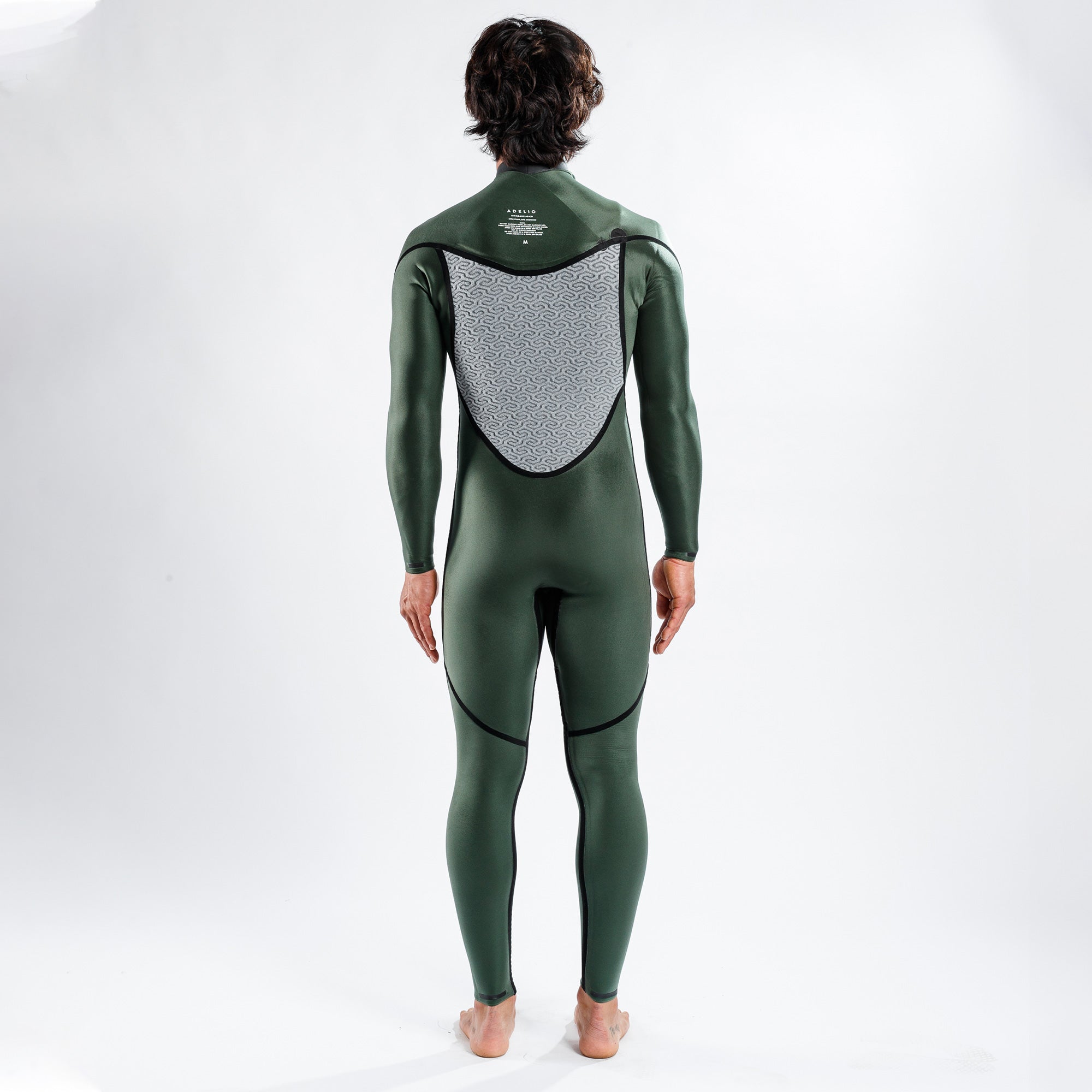Adelio 3/2 Connor Black/White 2.0 Steamer Wetsuit – Adelio Wetsuits ...